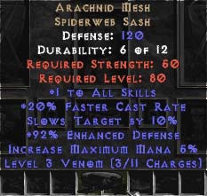Buy Diablo 2 Belts - D2ItemStash